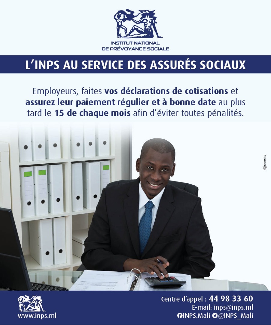 Annonce de l'INPS-MALI - CROISSANCE AFRIQUE