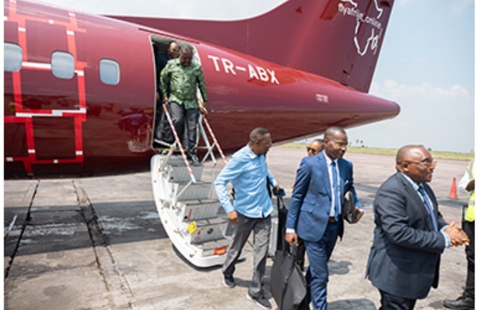 Afrijet inaugure une ligne directe entre Libreville et Kinshasa, avec ...
