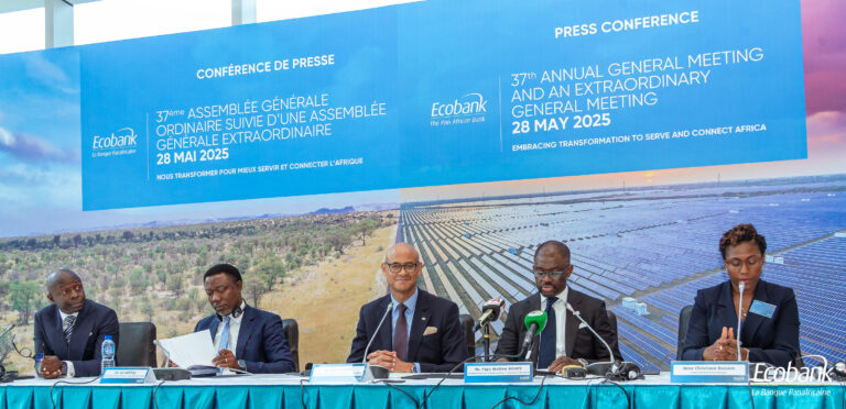 37ème Assemblée Générale Annuelle du Groupe Ecobank à Lomé: le bénéfice ...