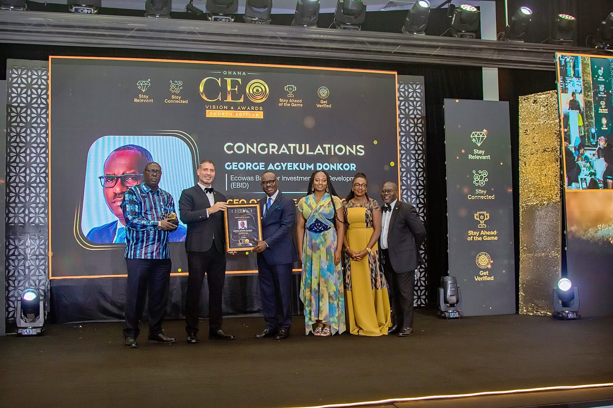 A la BIDC, Dr George Agyekum Donkor désigné sacré PDG de l'année 2025 pour l'Afrique » ainsi que ...